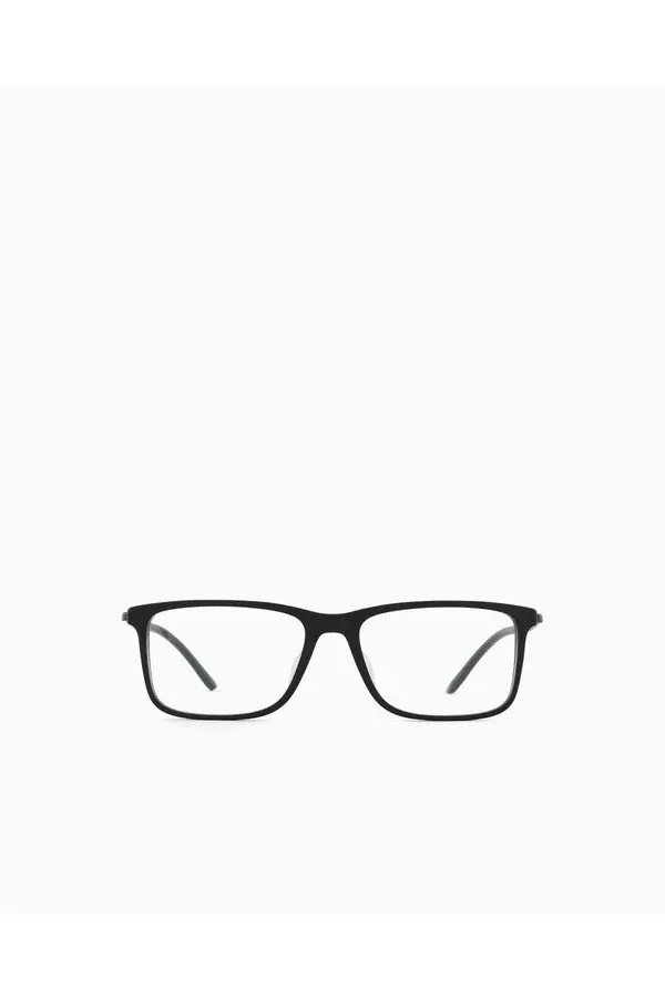 Giorgio Armani Rectangular Eyeglasses - Natural
