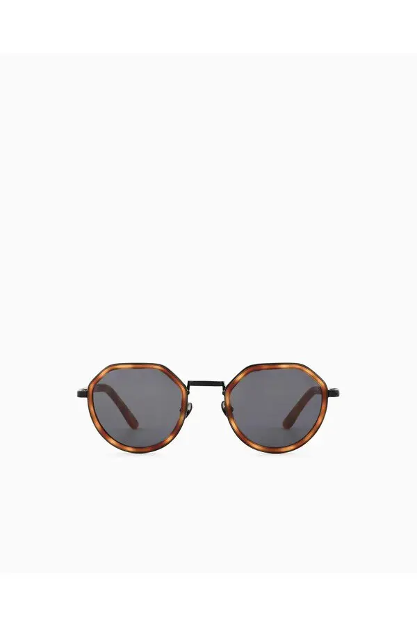 Giorgio Armani Round Sunglasses - Natural