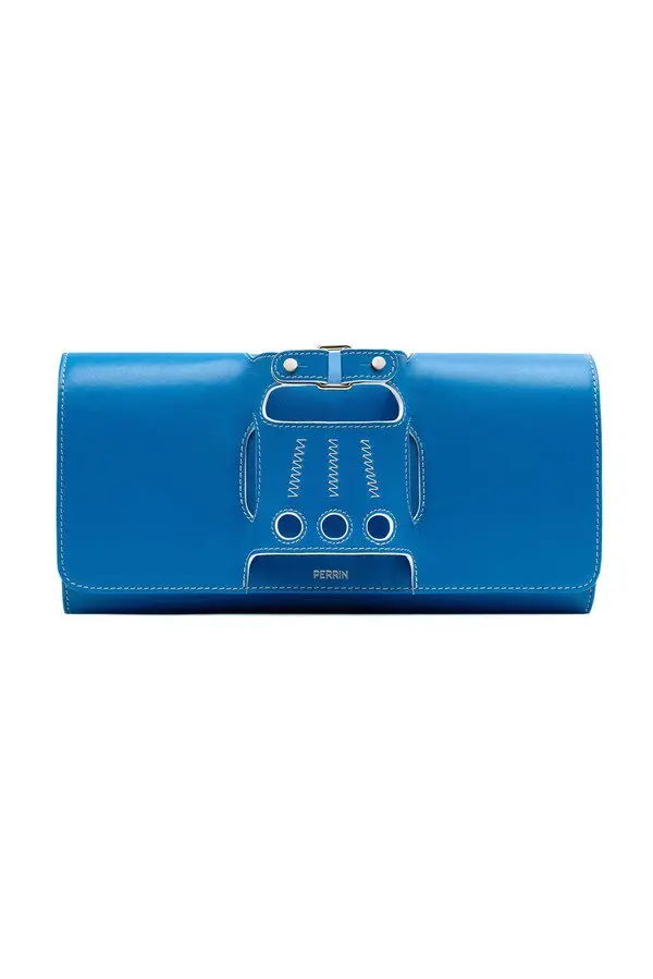 Perrin Le Cabriolet Glove Clutch - Red