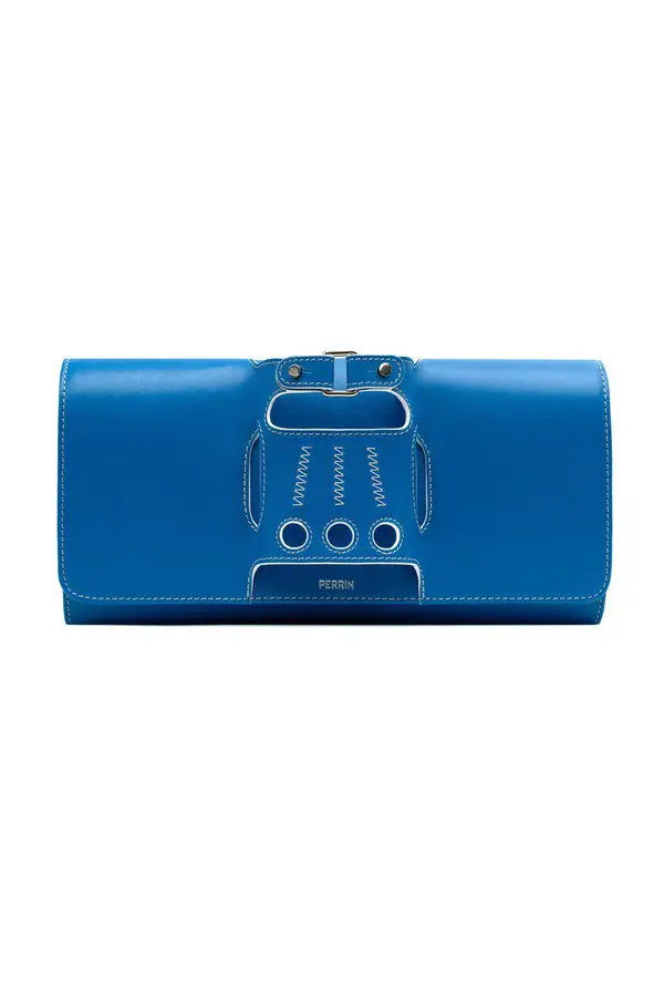 Perrin Le Cabriolet Glove Clutch - Red