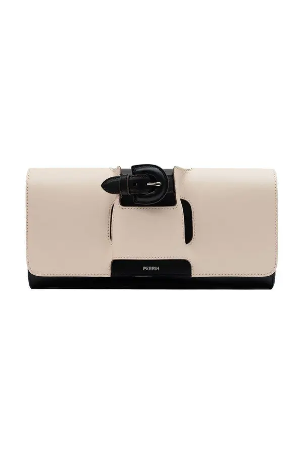Perrin La Parisienne Glove Clutch - Silver