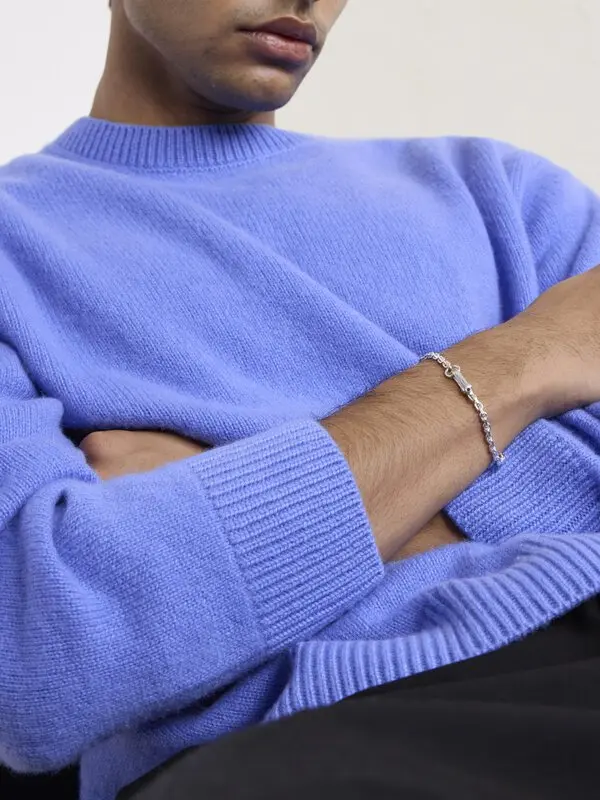 MIKIA Sterling Sapphire Chain Bracelet