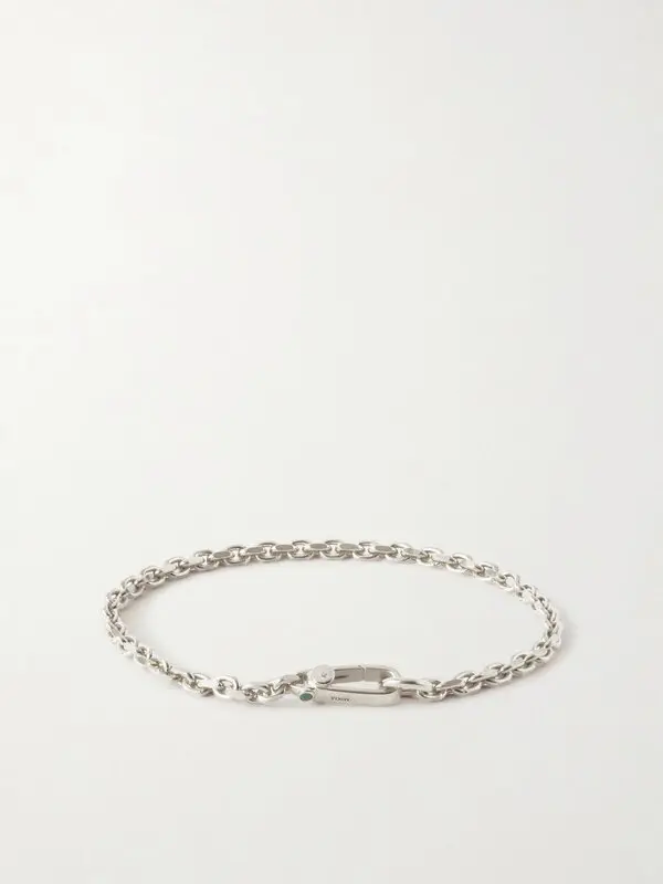 MIKIA Sterling Sapphire Chain Bracelet