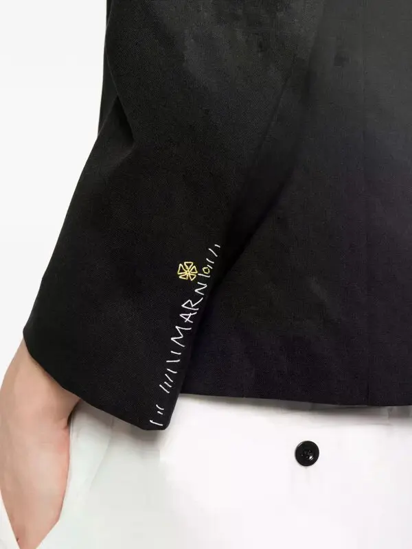 Marni Long Sleeve Wool Jacket