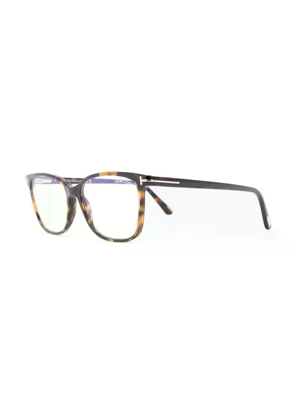 TOM FORD Square-frame Glasses - Brown
