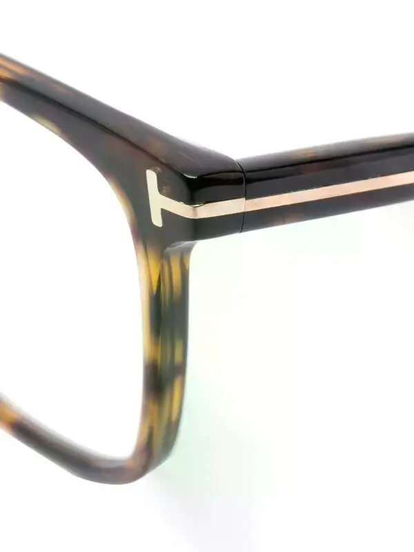 TOM FORD Square-frame Glasses - Brown