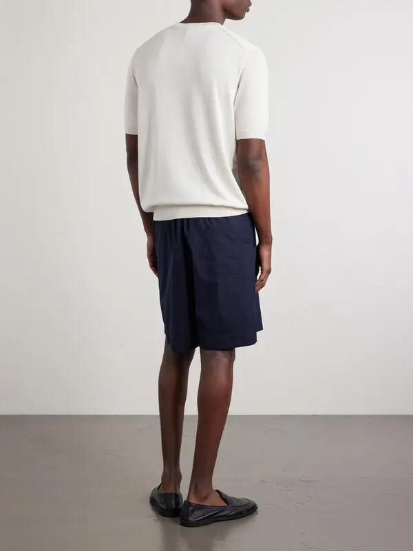 SLOWEAR Cotton And Silk-blend T-shirt