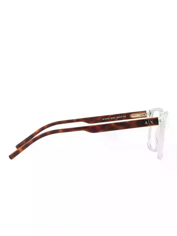 Armani Exchange Rectangle-frame Glasses