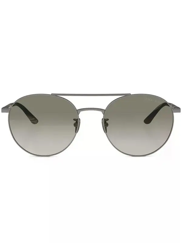Giorgio Armani Round Frame Sunglasses - Grey