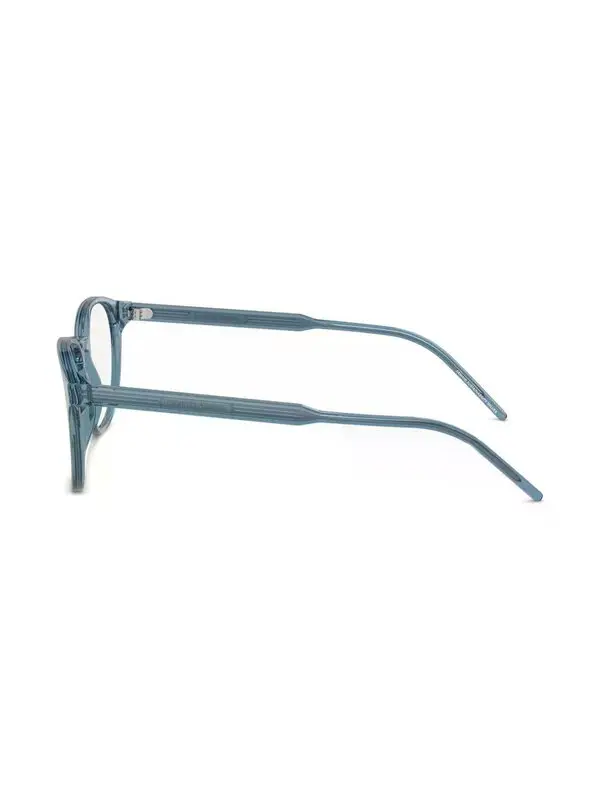 Giorgio Armani Square-frame Glasses - Blue