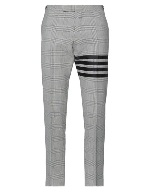 Thom Browne Tapered Glen Plaid Wool Pants