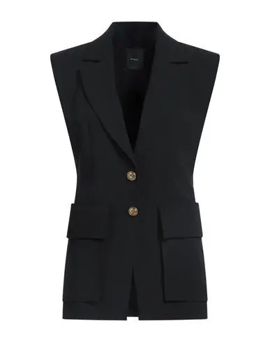 Pinko Single-breasted Crepe Blazer - Black