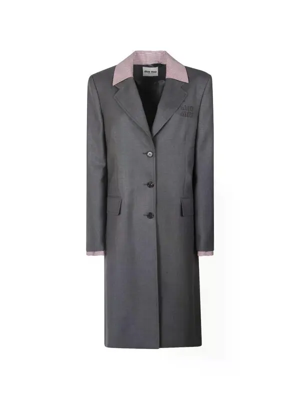 Miu Miu Embroidered Coat