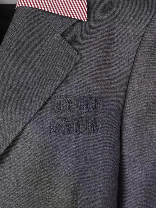 Miu Miu Embroidered Coat
