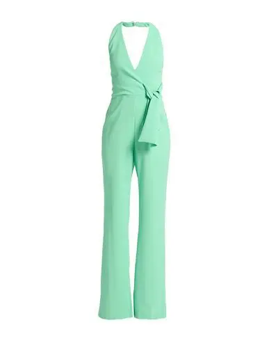 Pinko Crepe Halterneck Jumpsuit - Green