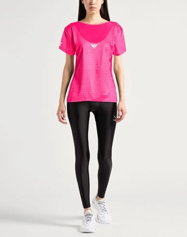 EA7 Polyester Elastane Athletic T-shirt
