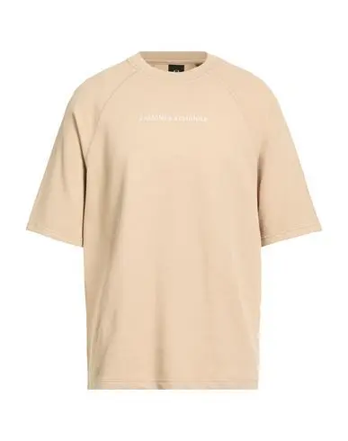 Armani Exchange T-shirt Size Cotton, Polyester, Elastane - Beige