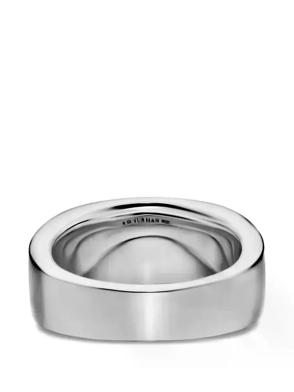 David Yurman Chevron Three-sided Signet Ring