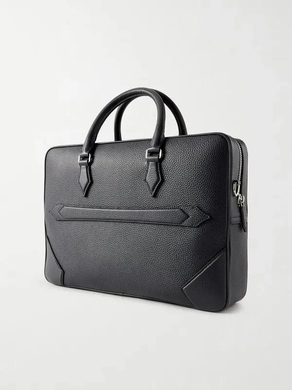 Montblanc Medium Full-grain Leather Briefcase