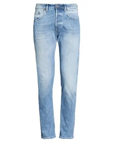 DONDUP Cotton-blend Tapered Jeans - Blue