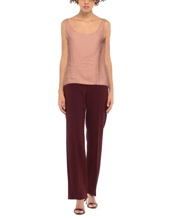 Crossley Linen Sleeveless Scoop Neck Top