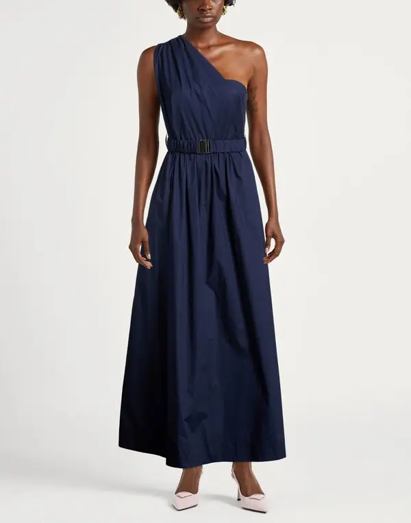 KAOS One-shoulder Maxi Dress With Belt