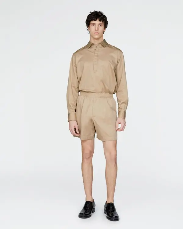 ATM Anthony Thomas Melillo Cotton Poplin Shorts