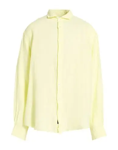 HARMONT & BLAINE Shirt Size Linen - Yellow