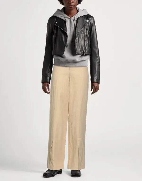 TWINSET Bootcut Cotton-linen Pants