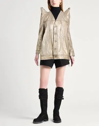 Rick Owens Denim Trucker Jacket - Grey