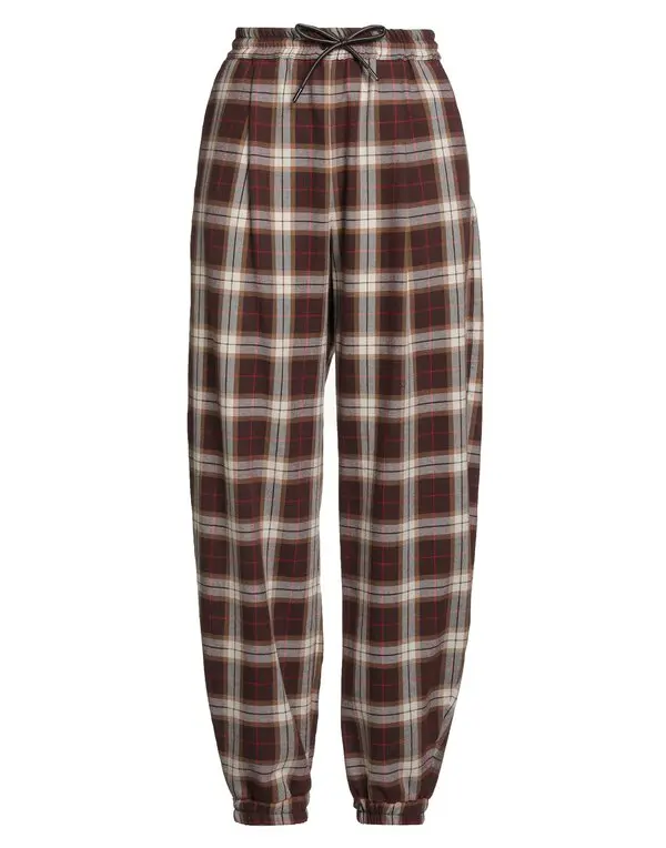 Pinko Tartan Tapered Trousers