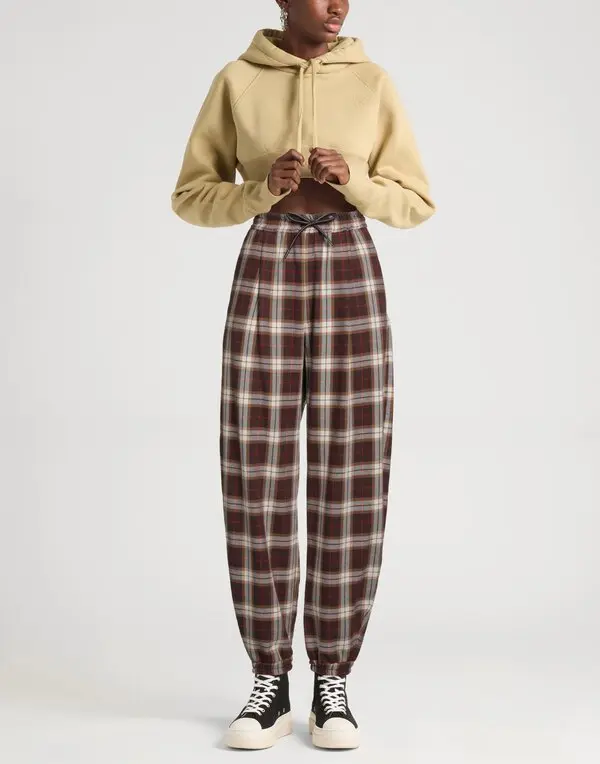 Pinko Tartan Tapered Trousers