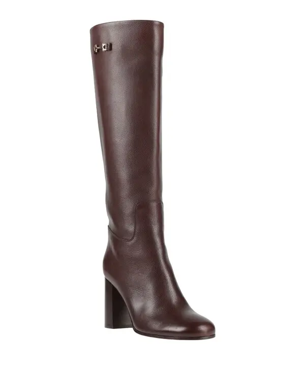 FERRAGAMO Leather Boots - Brown