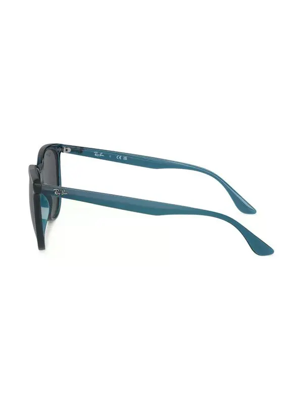 Ray-ban Logo-plaque Square Frame Sunglasses