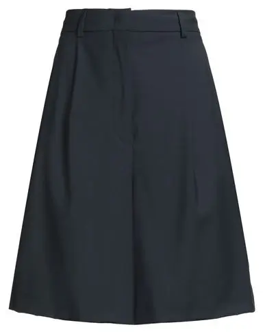 Max Mara Virgin Wool Shorts - Midnight Blue