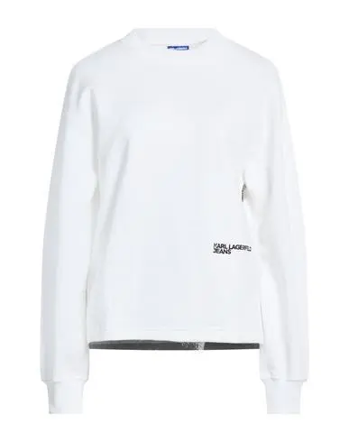 Karl Lagerfeld Organic Cotton Sweatshirt - White
