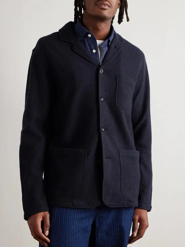 Hartford Wool Knit Blazer