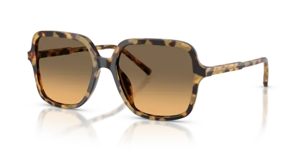 Dolce & Gabbana Full Rim Square Sunglasses - Yellow Havana