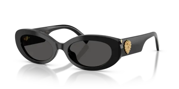 Dolce & Gabbana Oval Sunglasses - Noir