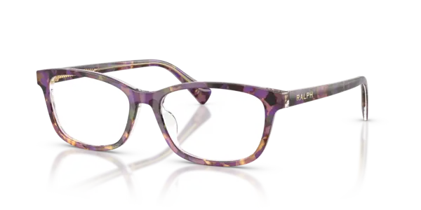 Ralph Lauren Ra7194u Eyeglasses - Violet Havana,transparent