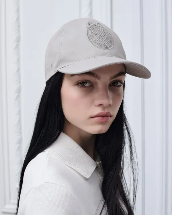 Dior Médaillon D-player Cap - Gray Cotton
