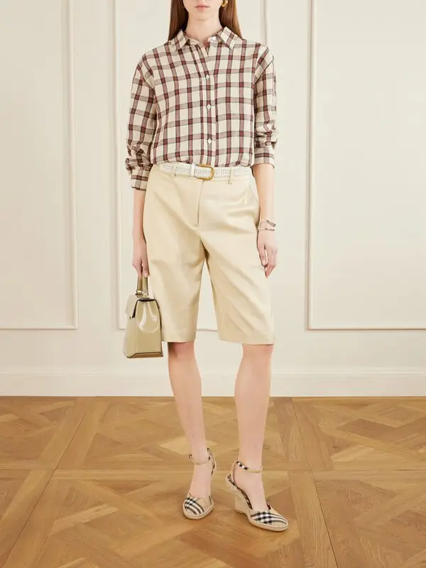 Burberry Lf Mews Espadrille Wedges - Neutrals