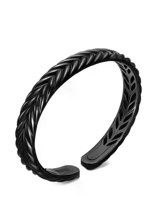 David Yurman Chevron Flex Bracelet - Black