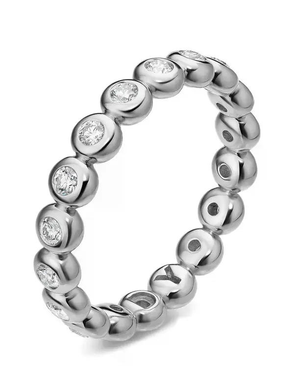 David Yurman Bezel-set Diamond Band Ring