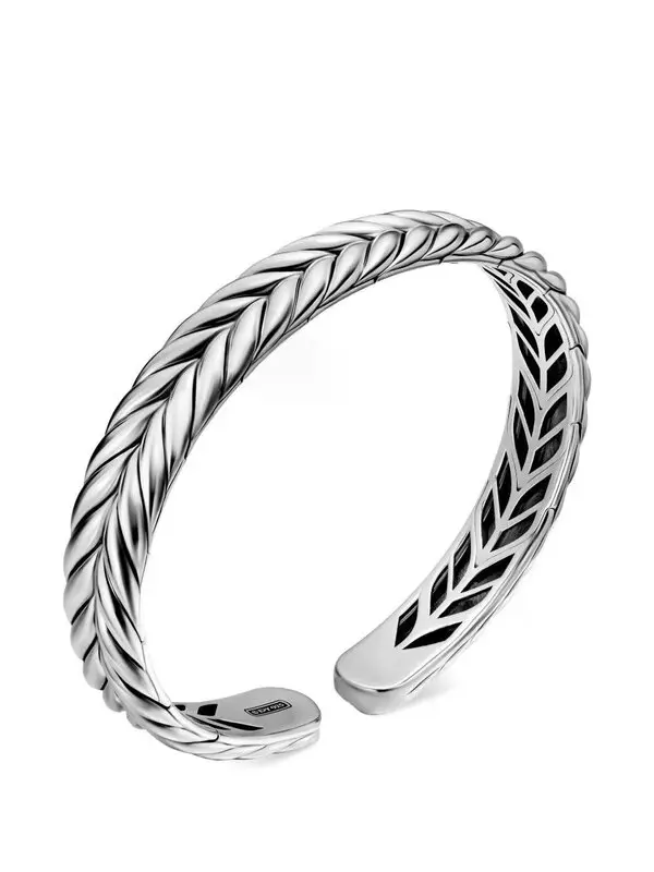 David Yurman Chevron Flex Bracelet - Silver
