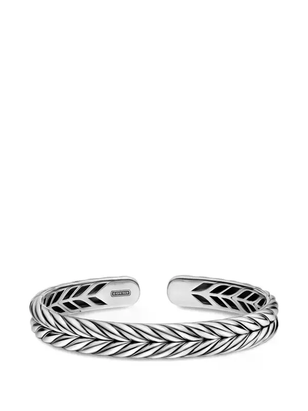 David Yurman Chevron Flex Bracelet - Silver