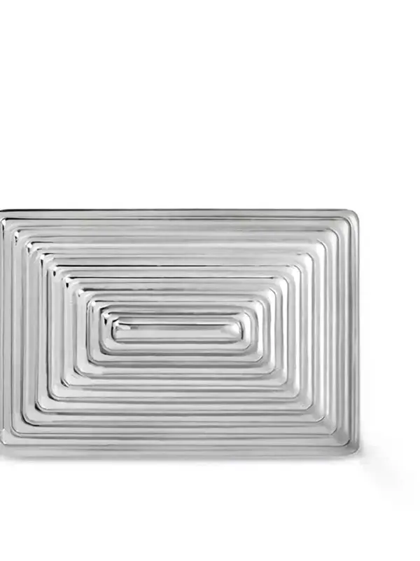 HEAVEN MAYHEM Celeste Square Earrings - Silver