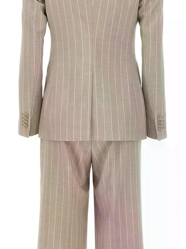 Tagliatore Pinstripe Pattern Double-breasted Suit - Neutrals