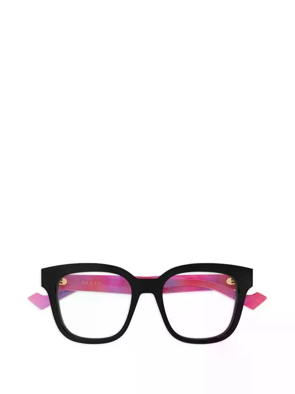 Gucci Square Frame Eyeglasses - Black