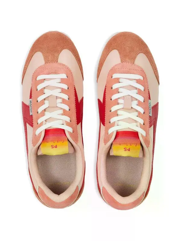 Paul Smith Jasmine Suede-appliqué Sneakers